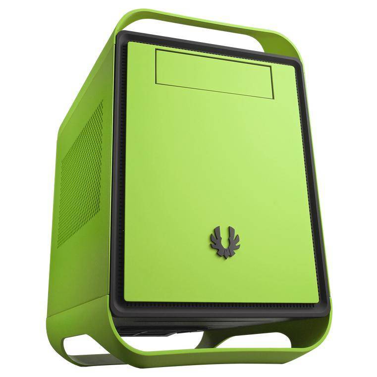 BitFenix Prodigy Mini-ITX Kabinet - Grøn - køb hos CoolerKit.dk