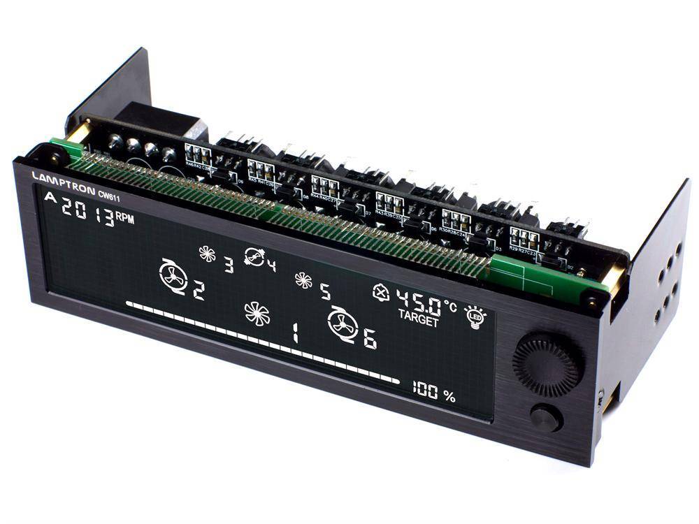 Lamptron CW611 Water Cooling Controller - køb hos CoolerKit.dk